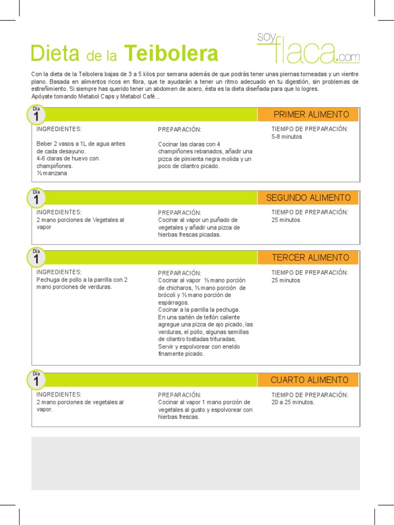 SoyFlaca Teibolera PDF | PDF | ensalada | Salsa