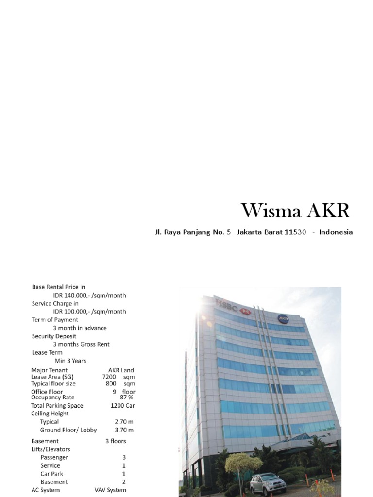 Office Leasing Presentation AKR Gallery West | PDF