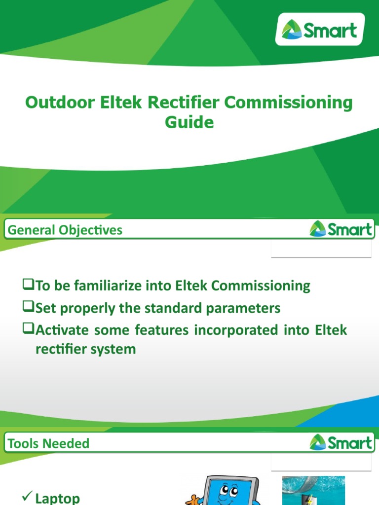 Eltek Rectifier Commissioning Guide | PDF | Rectifier | Local Area Network