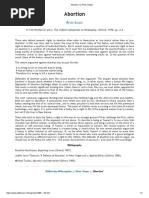 Thomsom - A Defence of Abortion | PDF | Human Reproduction | Social ...