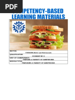 13 Core Competencies of Cookery | PDF | Cooking, Food & Wine