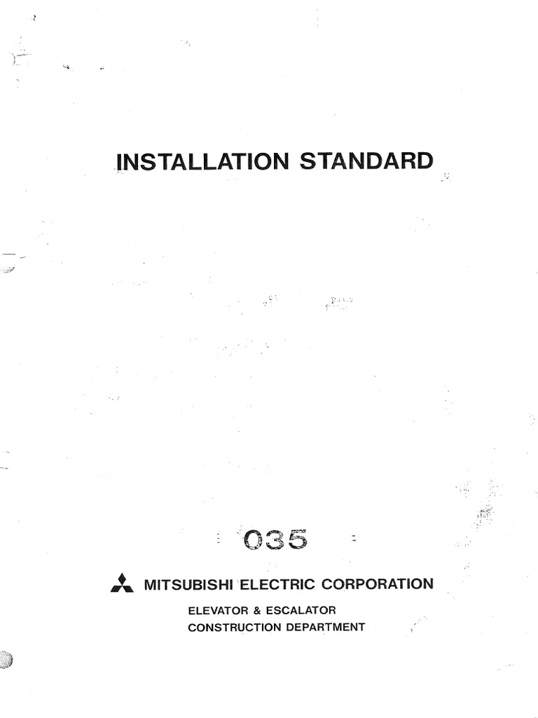 Installation Standard Pdf