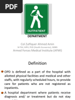Functions of Opd | PDF | Patient | Clinic
