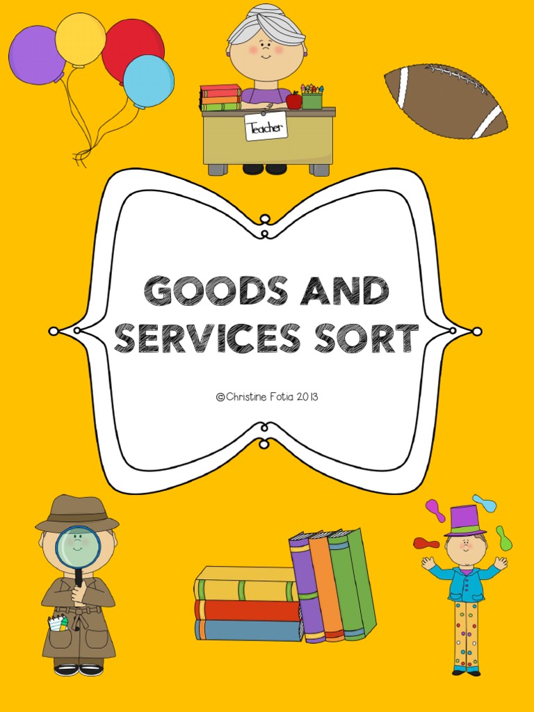 Goods and Services Sort | PDF
