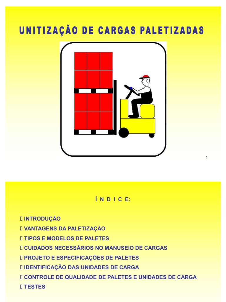 Unitizacao de Cargas Paletizadas | PDF
