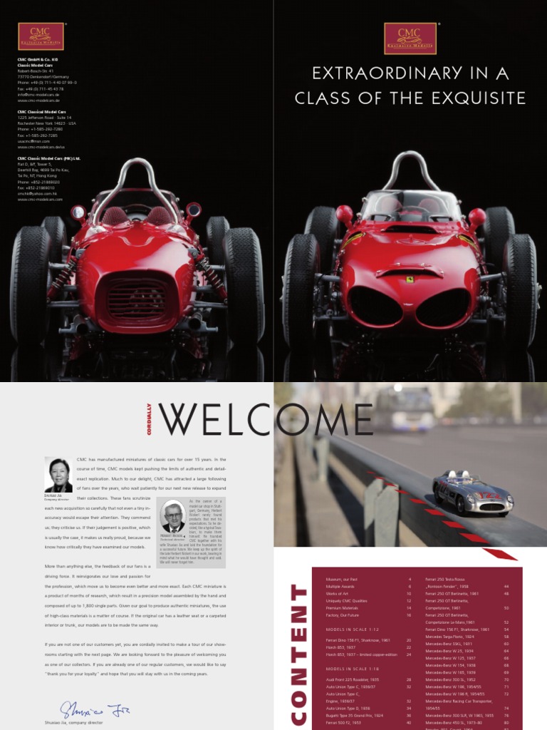 Katalog CMC 2010 Engl | PDF | Ferrari | Mercedes Benz