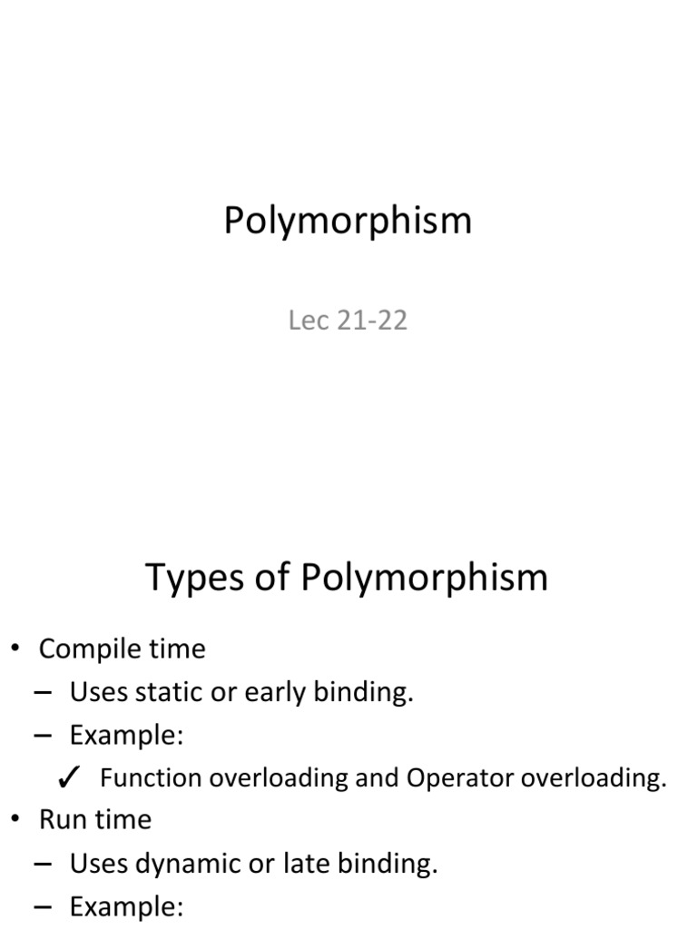 Lecture 21 22 Pdf Inheritance Object Oriented Programming Class Computer Programming