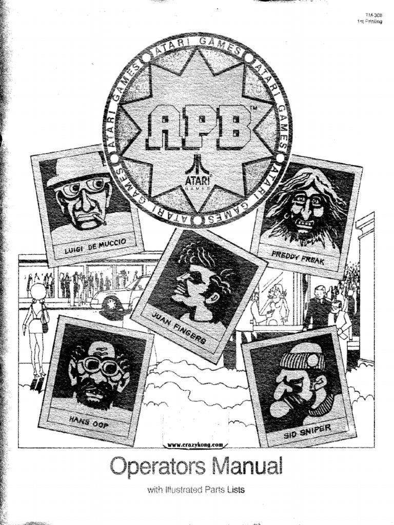 Atari APB Service Manual | PDF