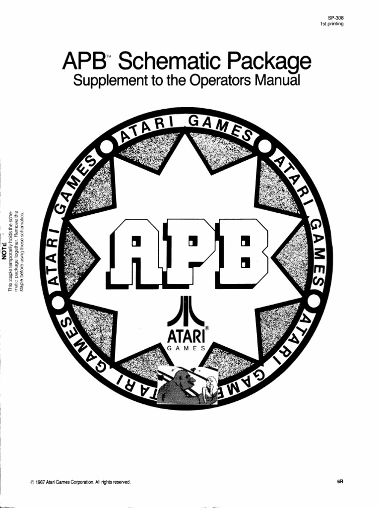 Atari APB Schematics | PDF