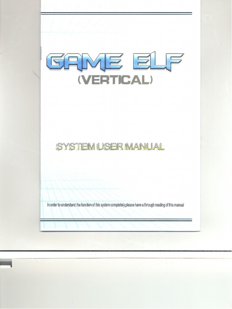Game Elf 412-In-1 Manual | PDF