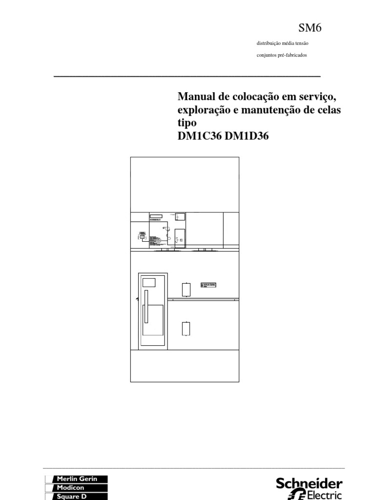 SM6 36 DM1 Manual | PDF | Parafuso | Energia e recurso