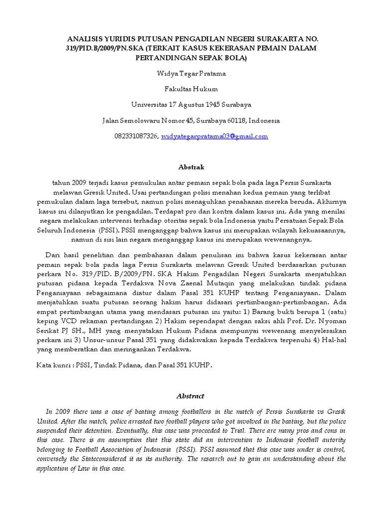 Jurnal Skripsi Tegar | PDF