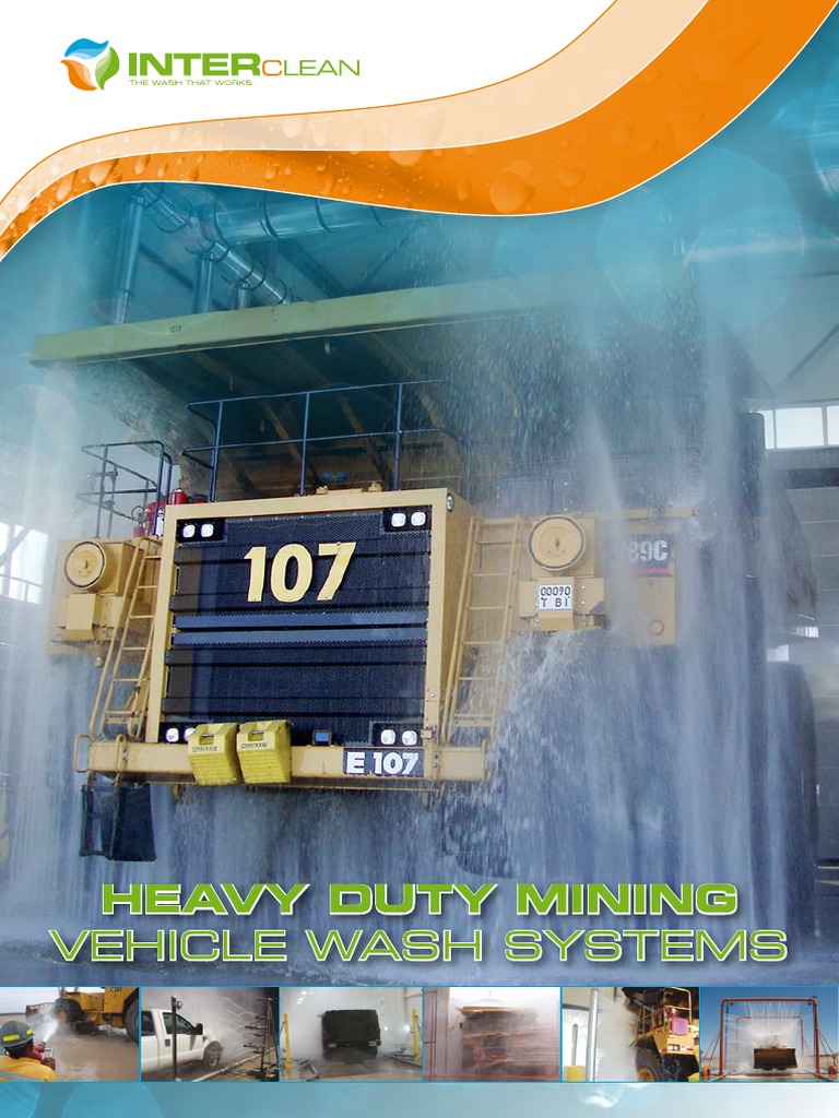InterClean-Heavy Duty Mining Vehicle Wash Systems-EN | PDF | Truck ...