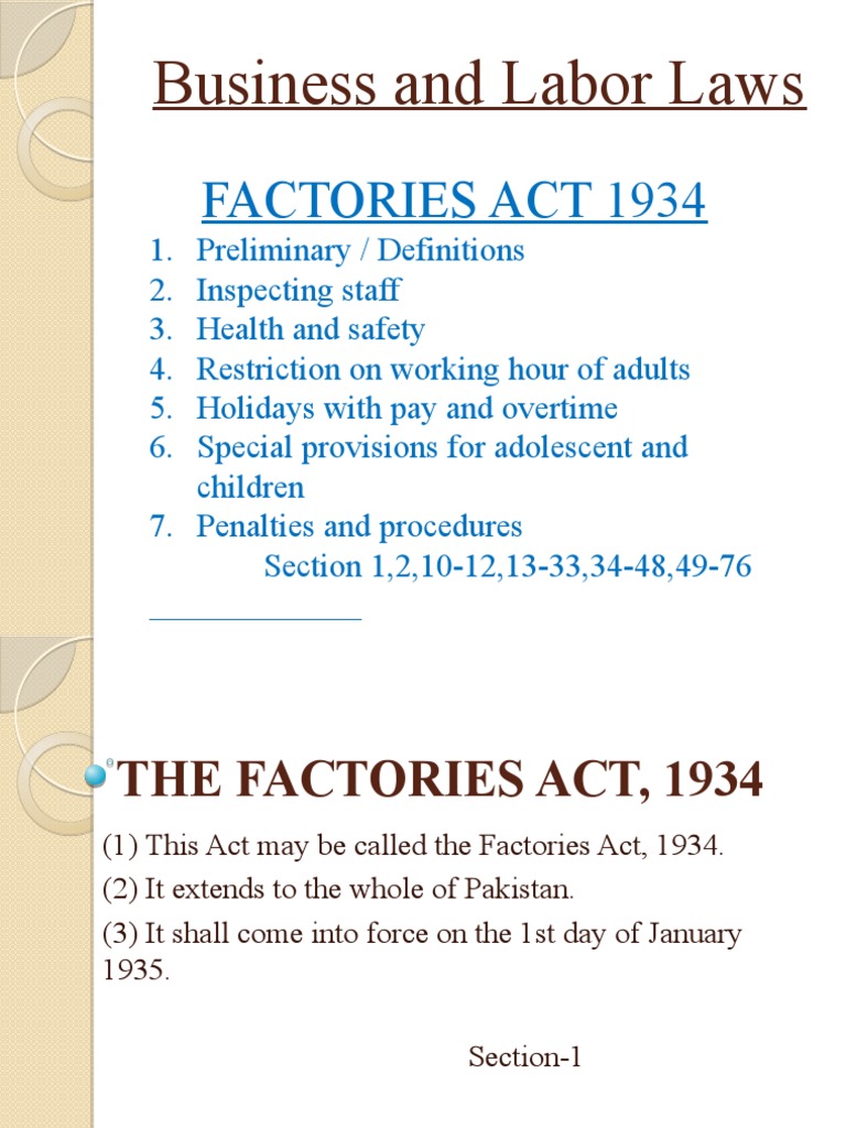 Factories Act 1934.L | PDF | Machines | Belt (Mechanical)