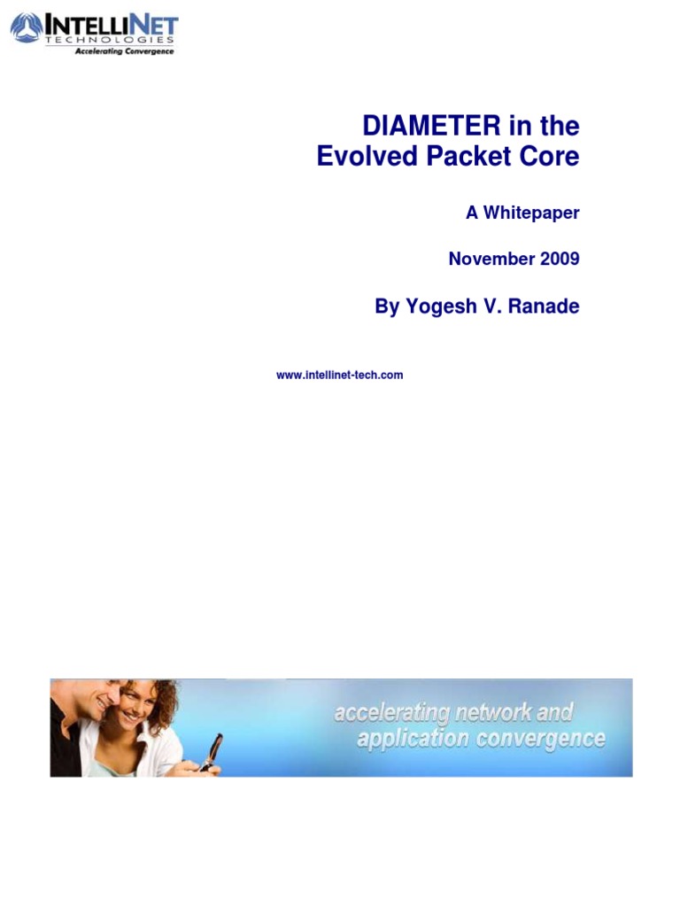 DIAMETER in The Evolved Packet Core | PDF | Ip Multimedia Subsystem | Lte (Telecommunication)