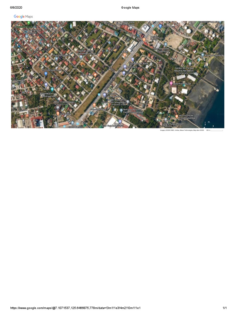 Imagery ©2020 CNES / Airbus, Maxar Technologies, Map Data ©2020 100 M | PDF