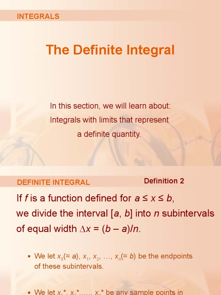 Lecture 2 - Integral Calculus | PDF | Integral | Algebra