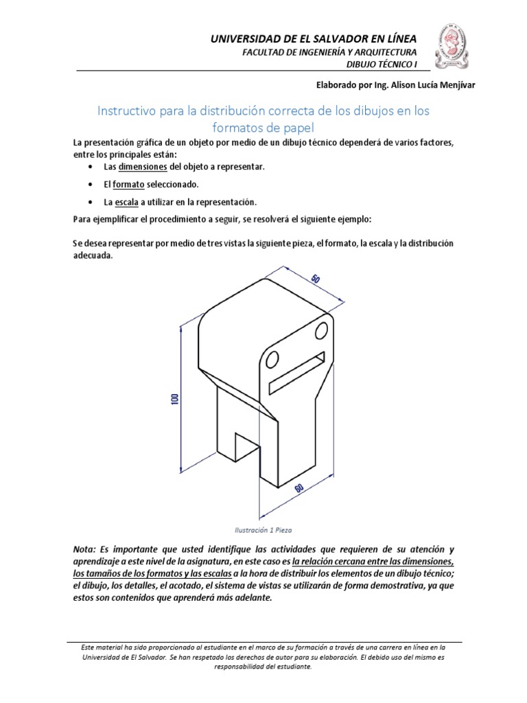 Instructivo de Distribución de Dibujos | PDF | Dibujo técnico | Dibujo