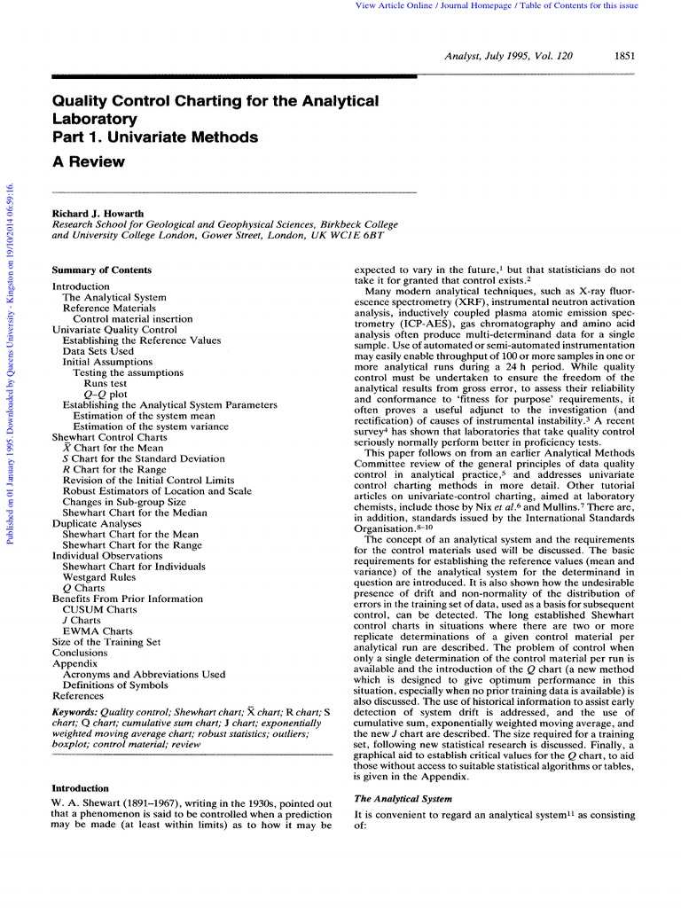 QC PDF | PDF | Analysis | Science