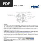PILC Cable Data Sheet PDF | PDF | Insulator (Electricity) | Wire