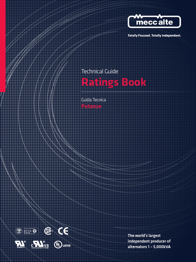 Technical Guide to ECO & ECP Brushless Alternator Ratings | PDF ...