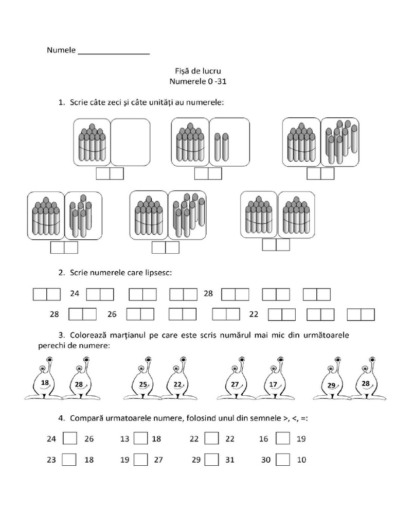 Matematica Fise de Lucru | PDF