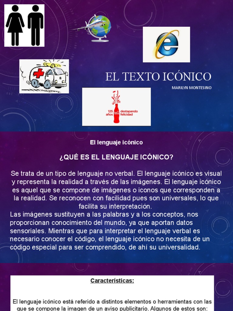 El Texto Icónico Tercero | PDF