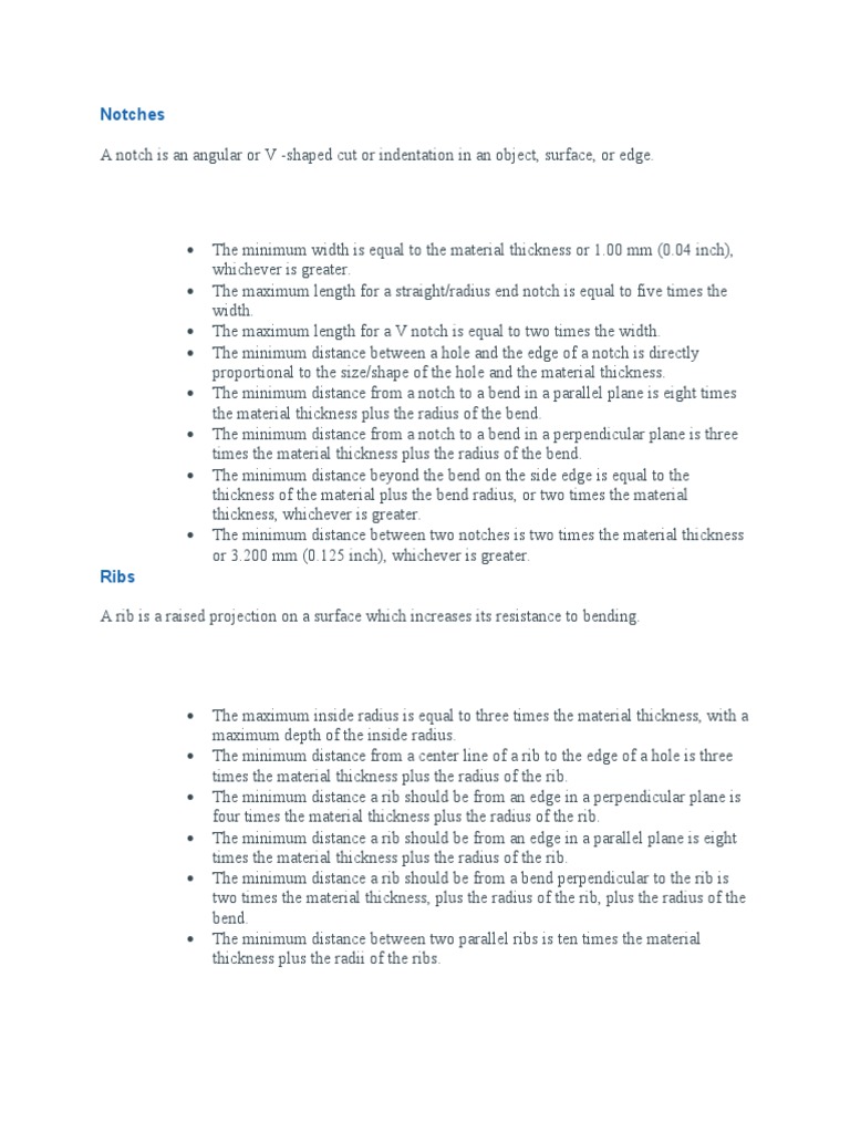 Notches | PDF | Home & Garden