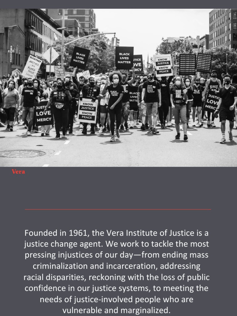 Presentation From Insha Rahman, Vera Institute of Justice | PDF ...