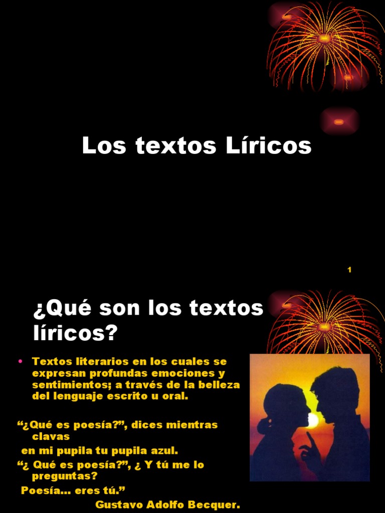 2 Textos Líricos | PDF | Poesía