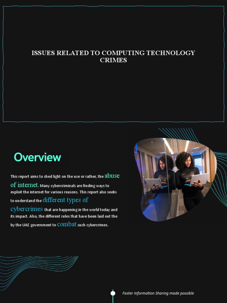 Issues Related To Computing Technology Crimes | PDF | Cybercrime ...