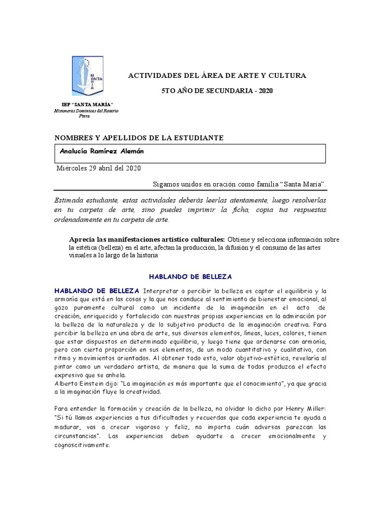 Tarea 3 Belleza | PDF | Estética | Belleza