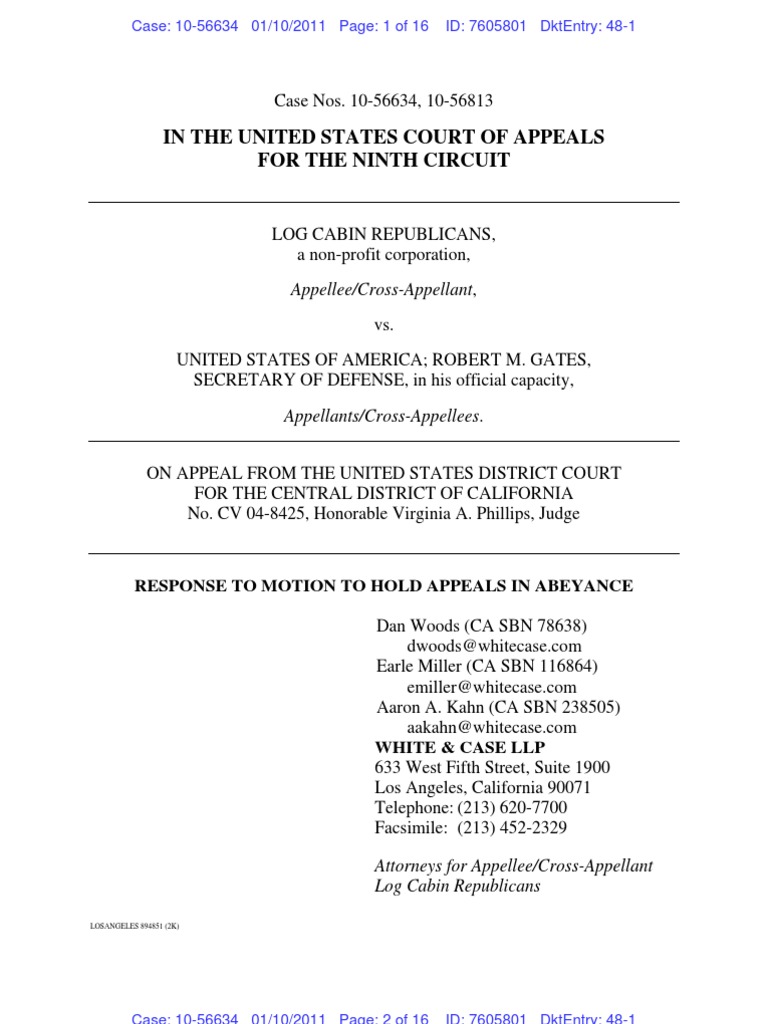 In The United States Court Of Appeals For The Ninth Circuit Appellee