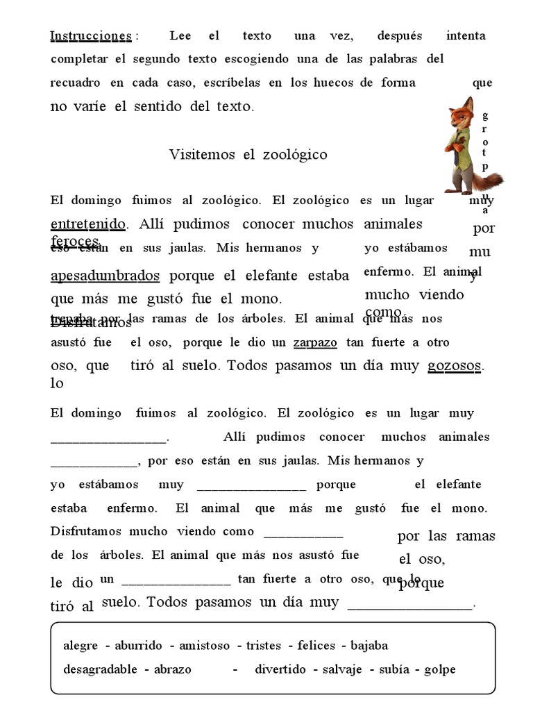 Claves de Contexto Comprensión Lectora | PDF