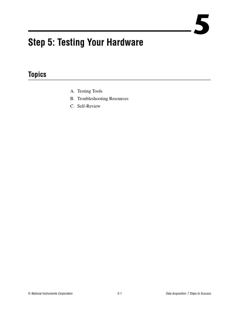 Daq 7steps To Success Sample | PDF | Data Acquisition | Internet Forum