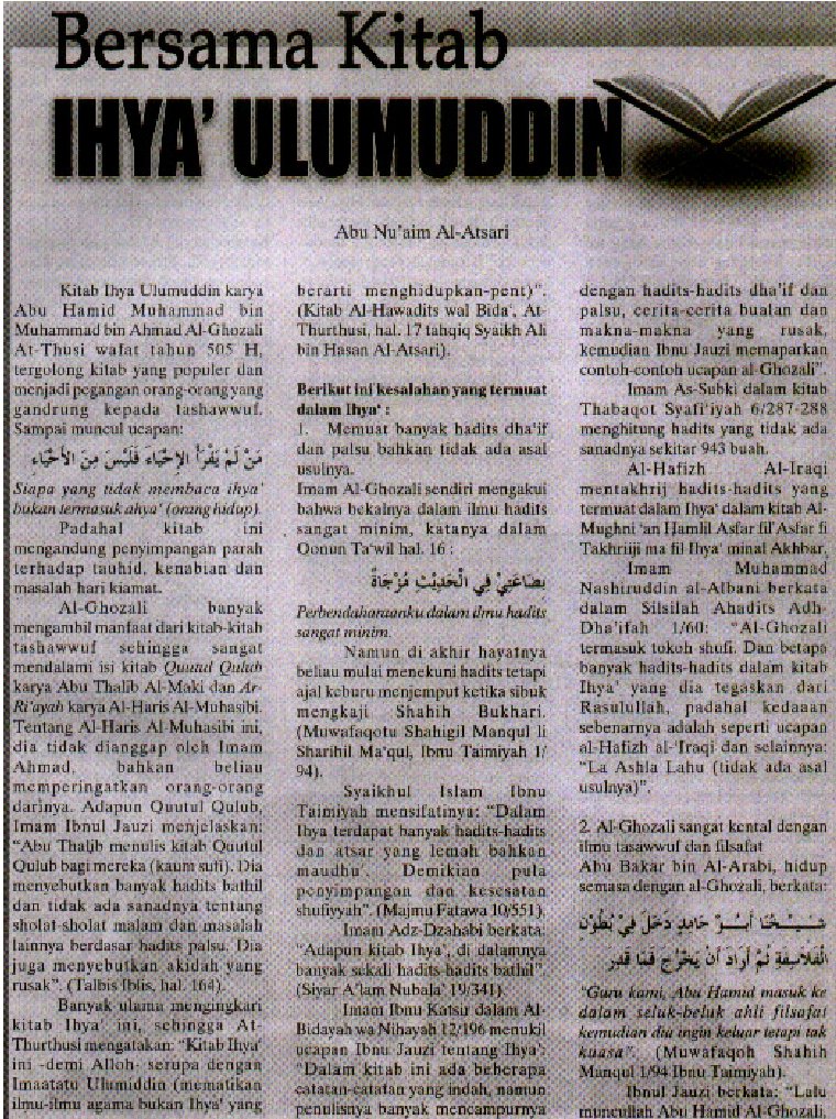 Kitab Ihya Ulumuddin | PDF