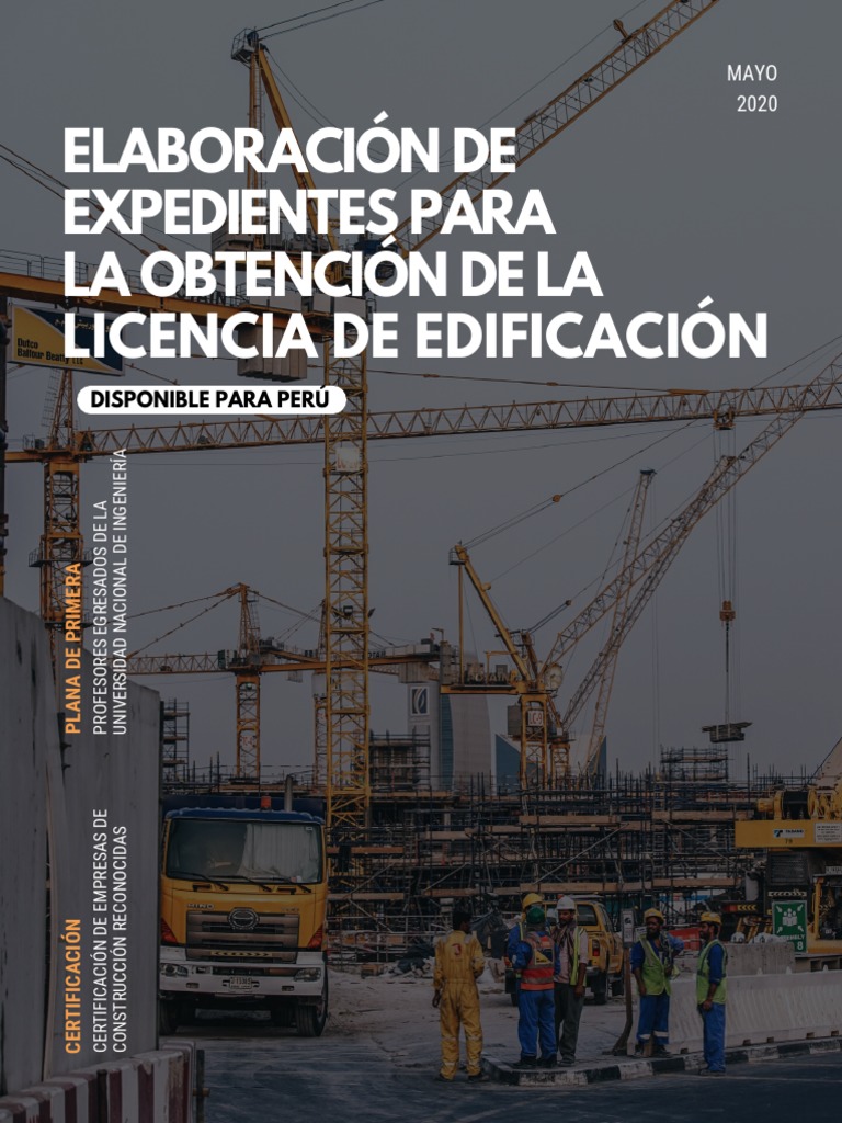 Curso de Licencias de Edificación Perú | PDF | Ingeniería | Science