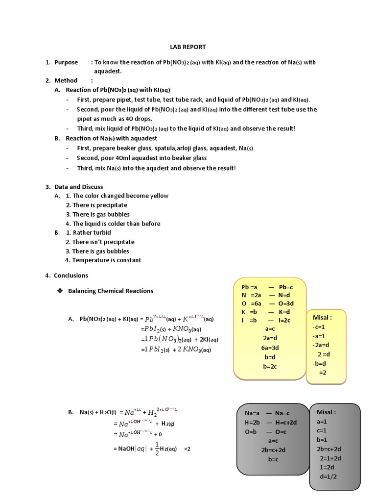 Lab Report | PDF | Phases Of Matter | Nature