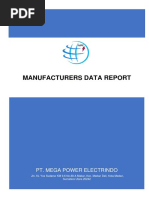 MDR Manufacturers Data Report Info | PDF | Nondestructive Testing | Welding