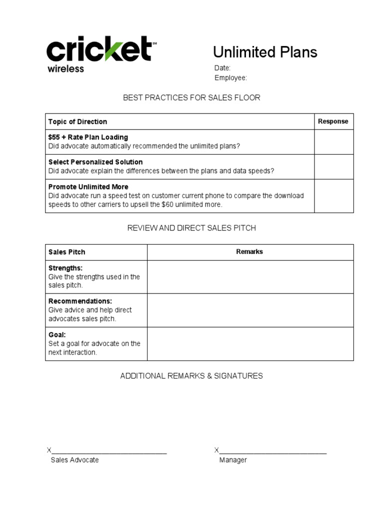 Best Practices for Selling Unlimited Plans | PDF