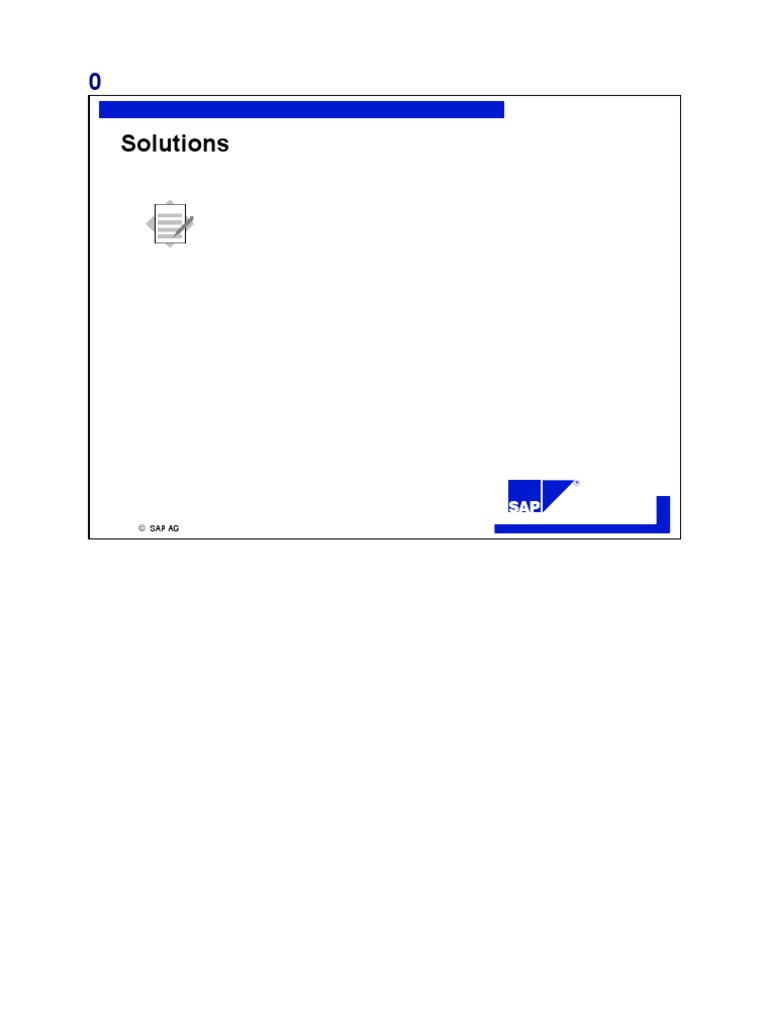 Solutions: (C) Sap Ag HR700 8-1 | PDF | Payroll | Salary
