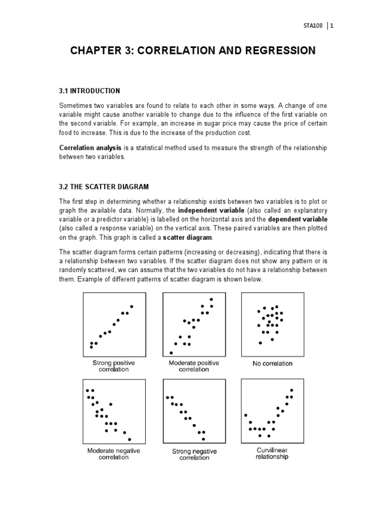 Chapter 3 ODL | PDF | Correlation And Dependence | Scatter Plot