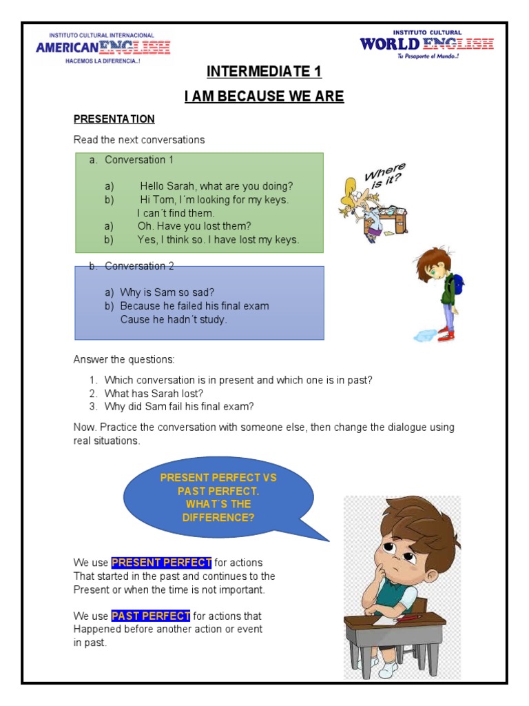 Intermediate Presentation: Tenses Explained | PDF