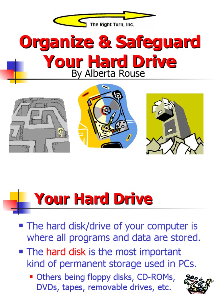 Organize & Safeguard Your Hard Drive | PDF | Computer File | Hard Disk ...