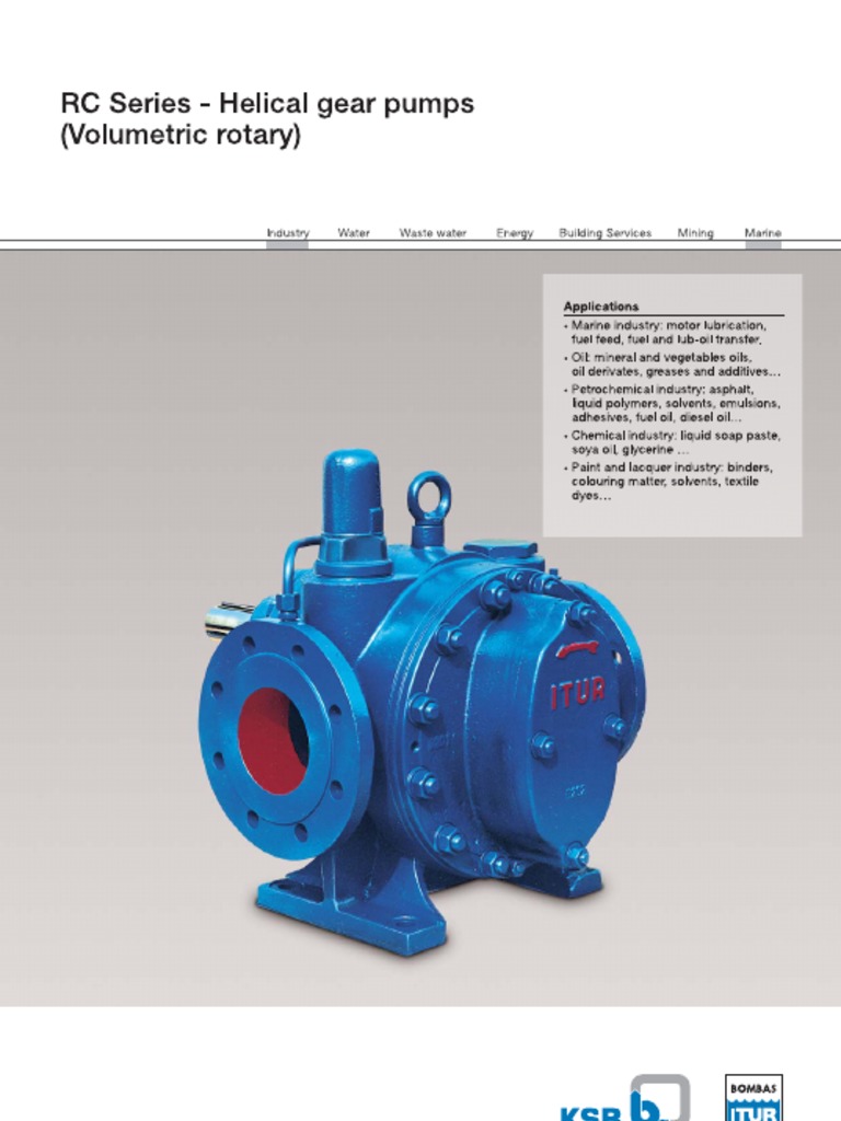 Gear Pump Bombas Itur | PDF