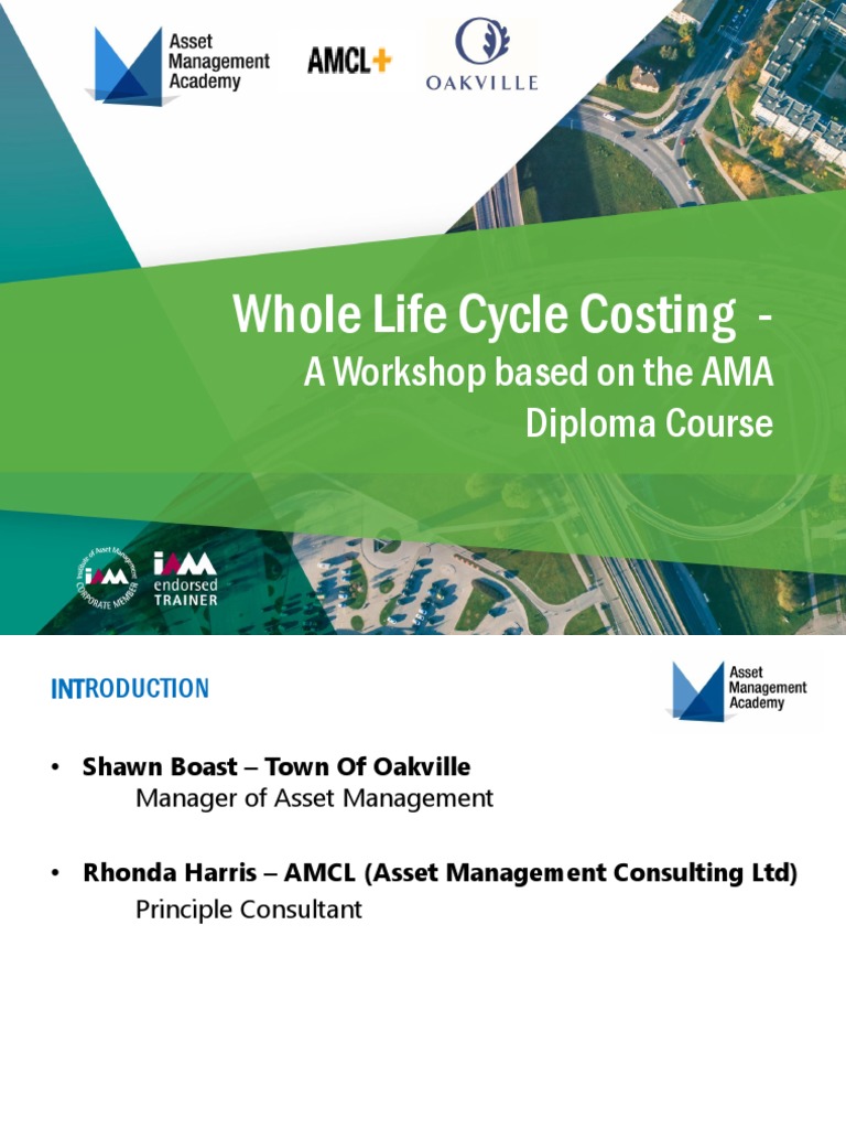 WLC Workshop Module V2 11 19 18 | PDF | Asset Management | Net Present ...