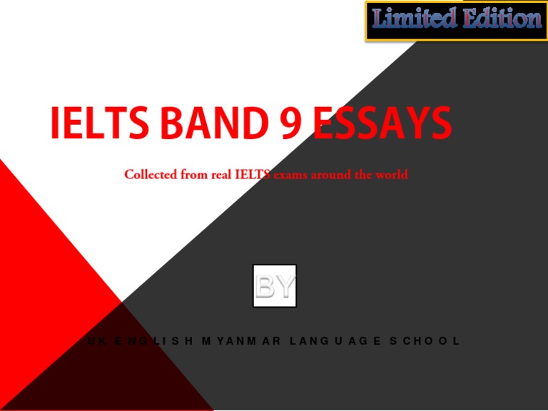 IELTS Band 9 Essays | PDF