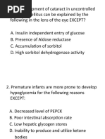 Biochemistry Practice Exam Question and Answers | PDF | Proteolysis ...