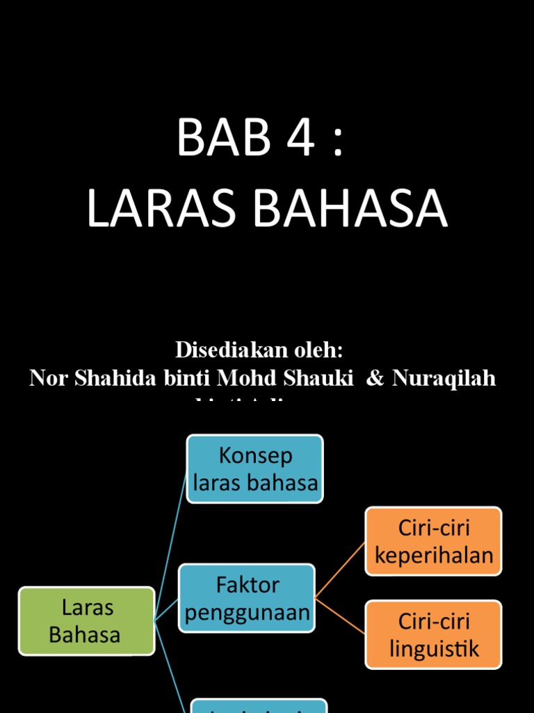 Bab 4 Laras Bahasa | PDF