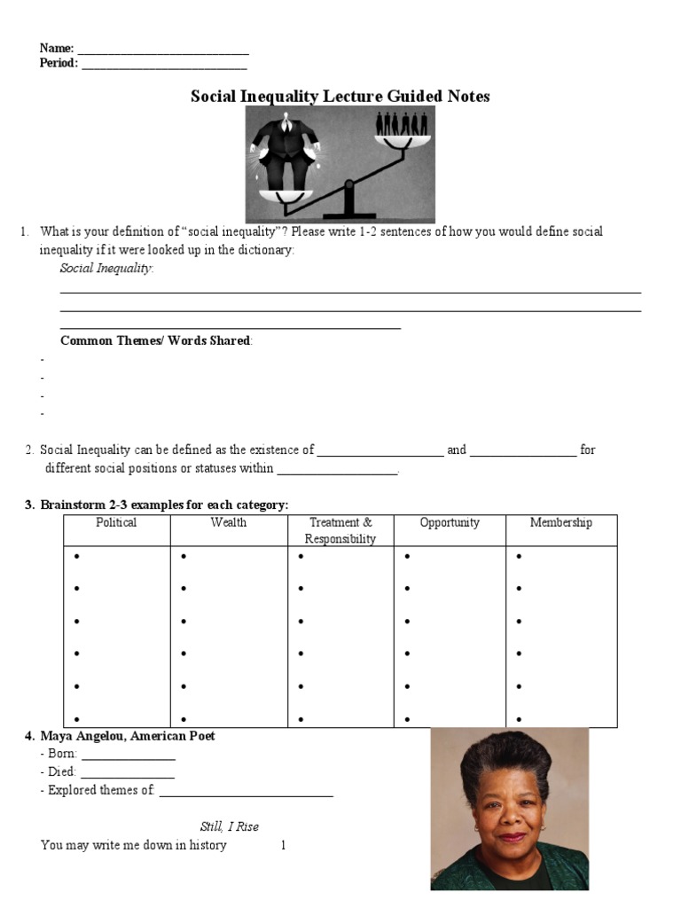 Exploring Social Inequality in Poetry | PDF | Poetry | Social Inequality